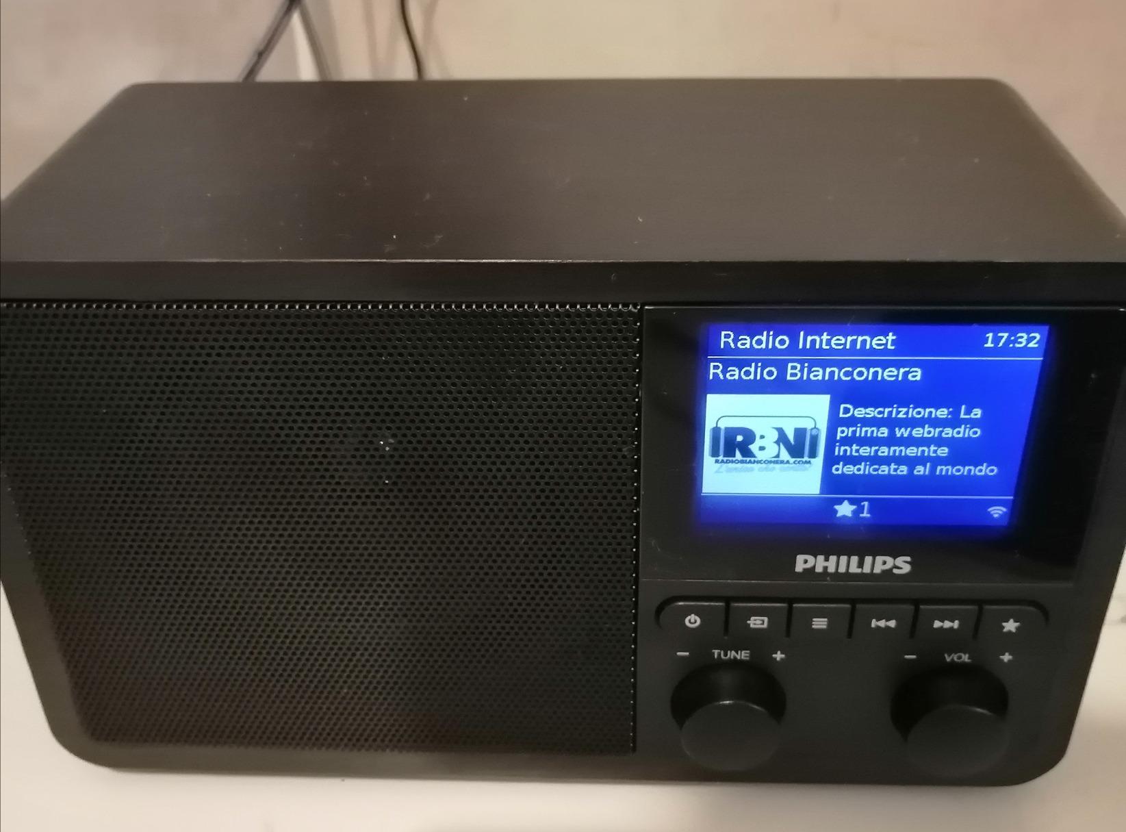 Philips DAB+ Internet Radio TAPR802/12 Clock Radio (Bluetooth, Sleep ...