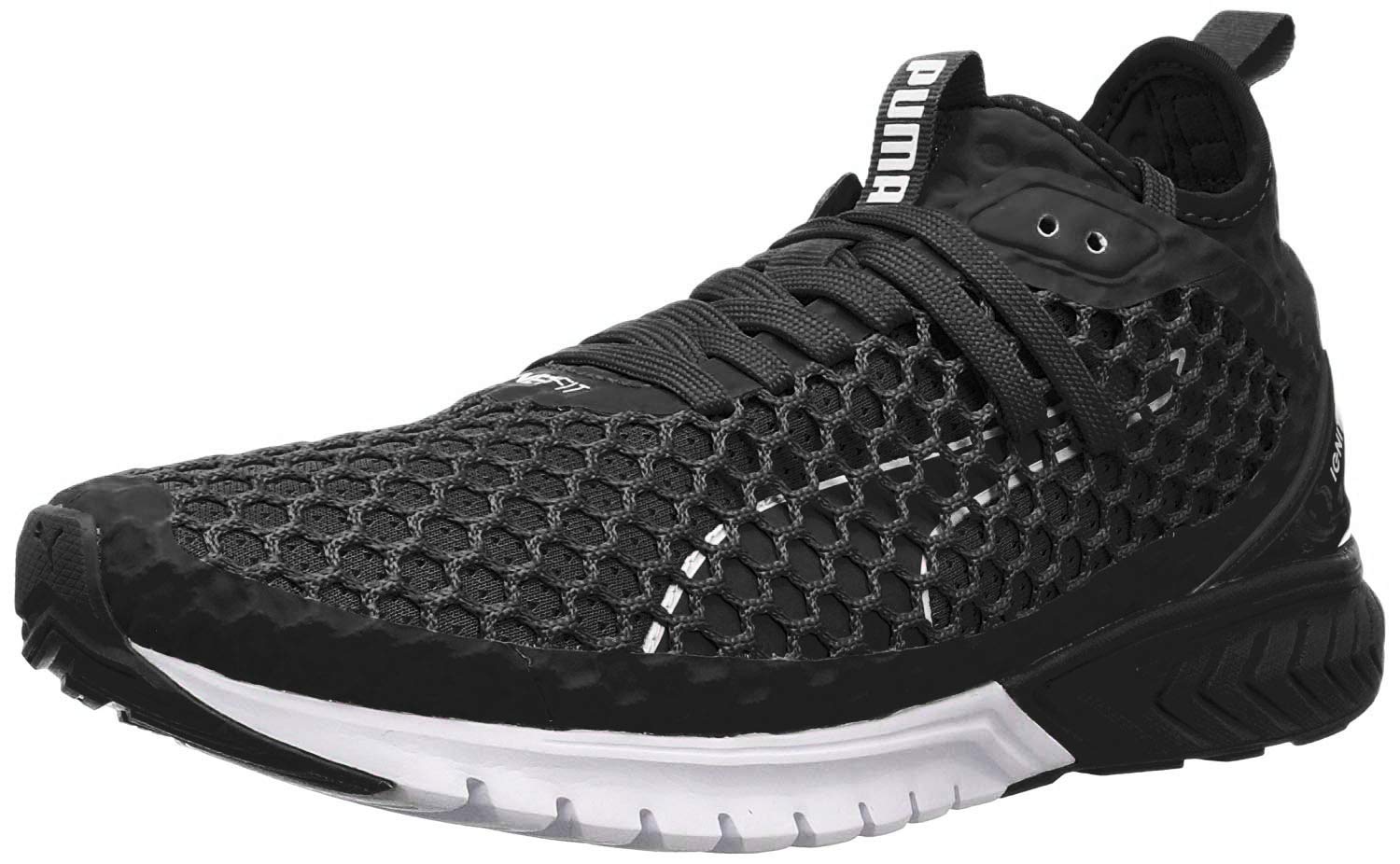 Buy PUMA Women's Ignite Dual Netfit Wn Cross Trainer, Black White, 9 M ...