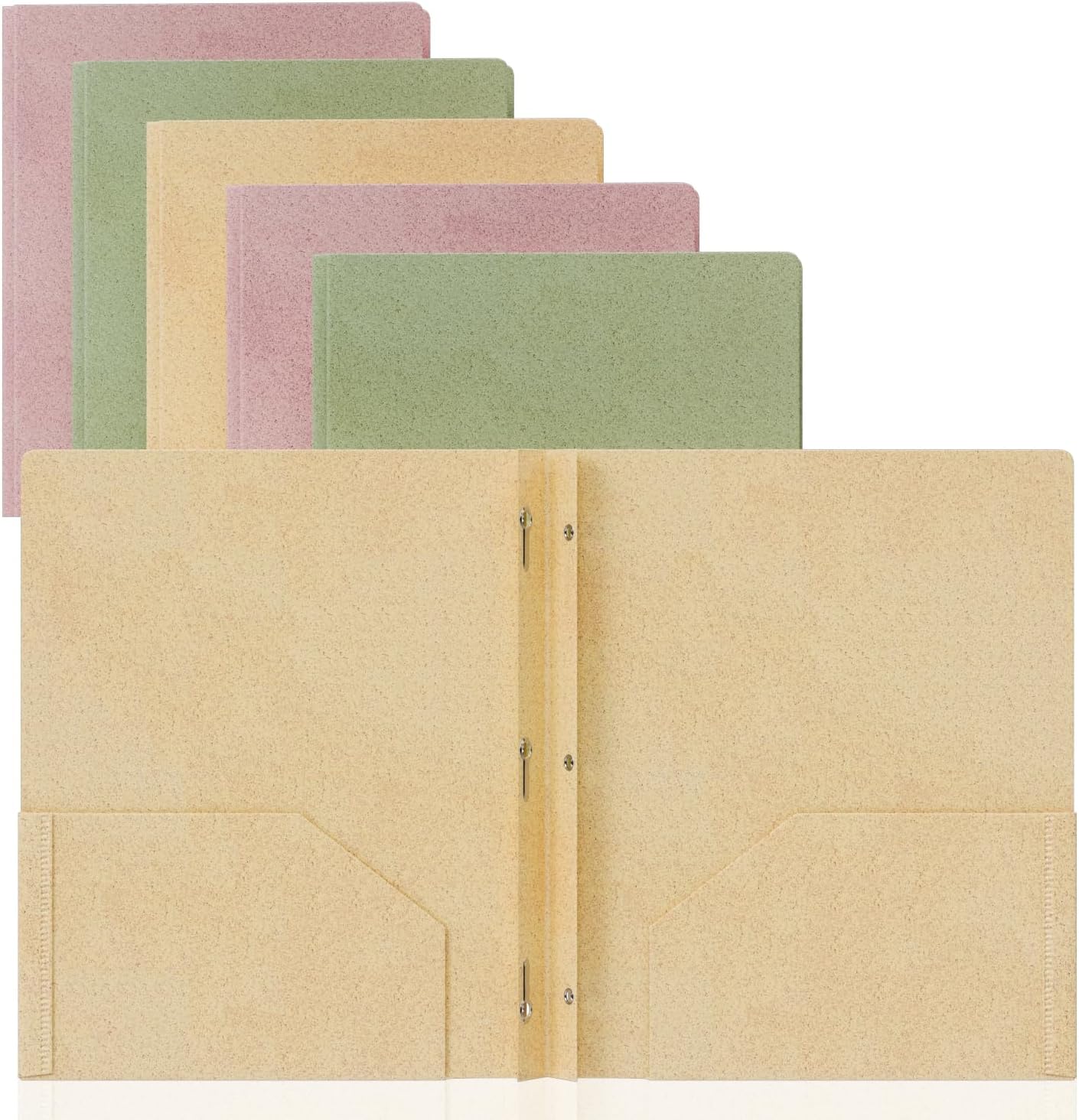 Amazon.com : 10 Pcs Pocket Presentation Paper File Folders A4 Letter ...