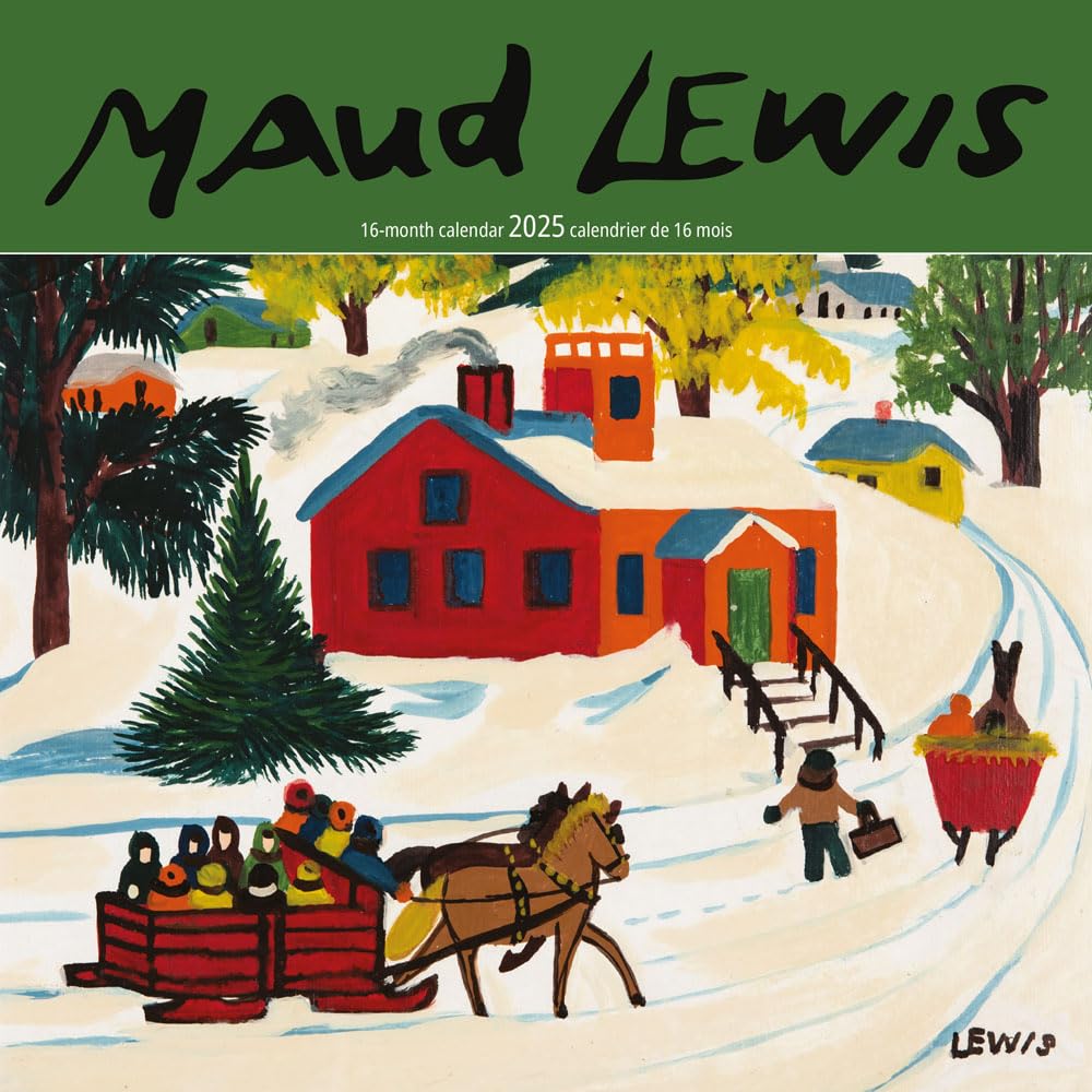 Maud Lewis OFFICIAL | 2025 8.5 x 8.5 Inch Monthly Medium Wall Calendar ...
