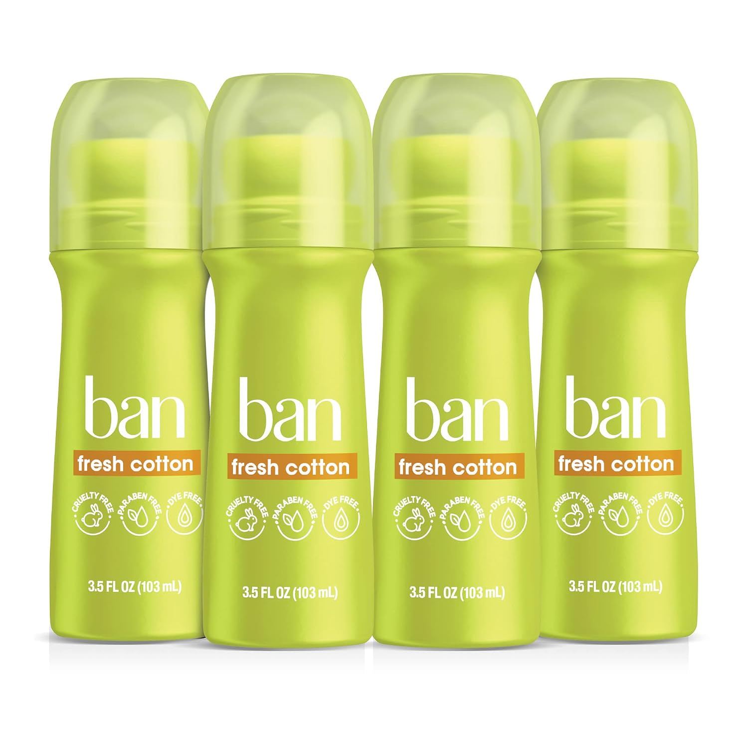 Amazon.com : Ban Fresh Cotton 24-hour Invisible Antiperspirant, 3.5oz ...
