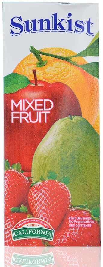 Sunkist Juice - Mixed Fruit, 200ml Tetra Pack : Amazon.in: Grocery ...