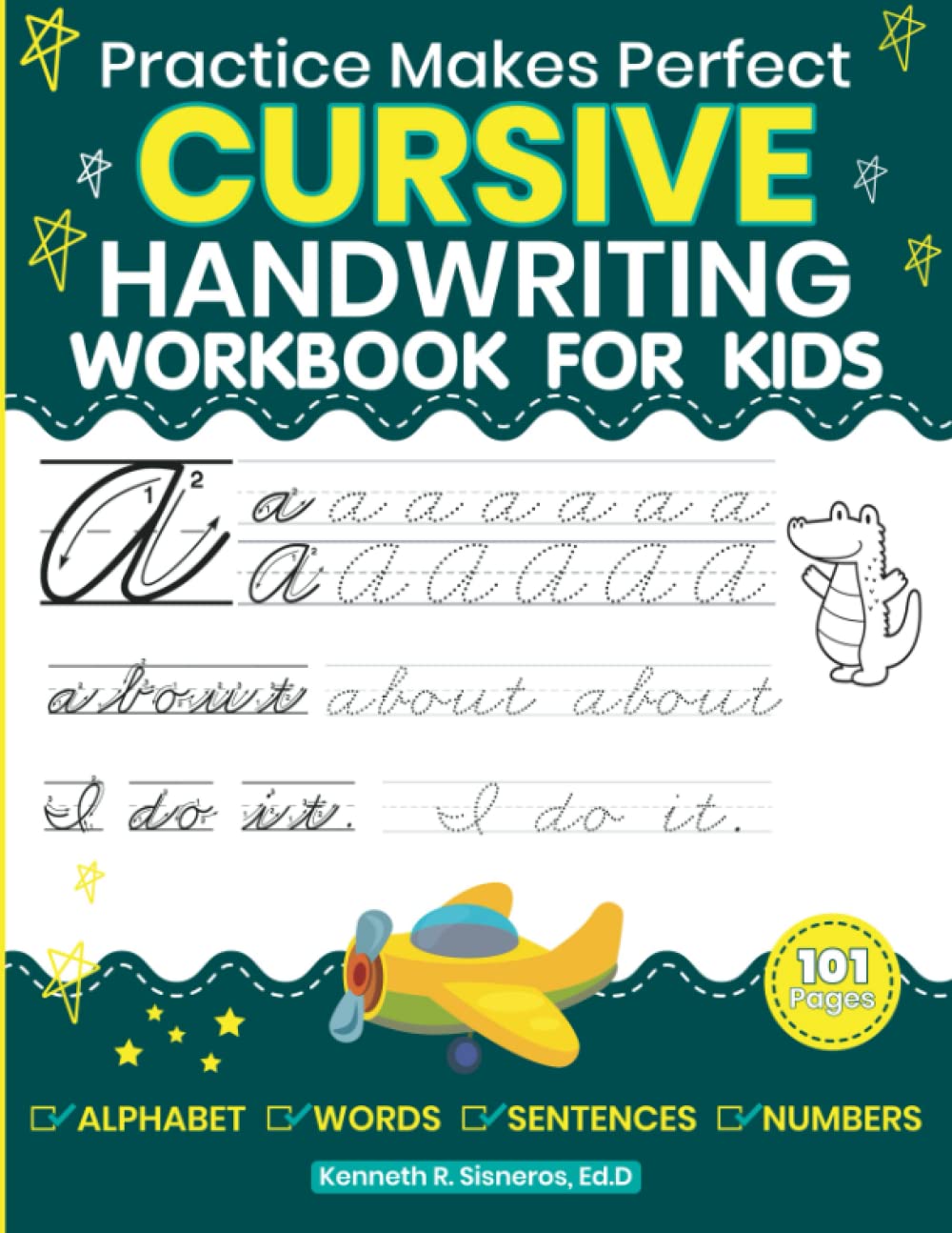 Practice Makes Perfect: Cursive Handwriting Workbook: Teach Your ...