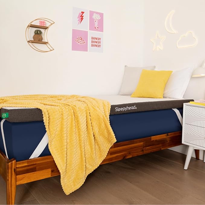 Amazon.com: Sleepyhead Copper Infused Mattress Topper Twin, Thick ...