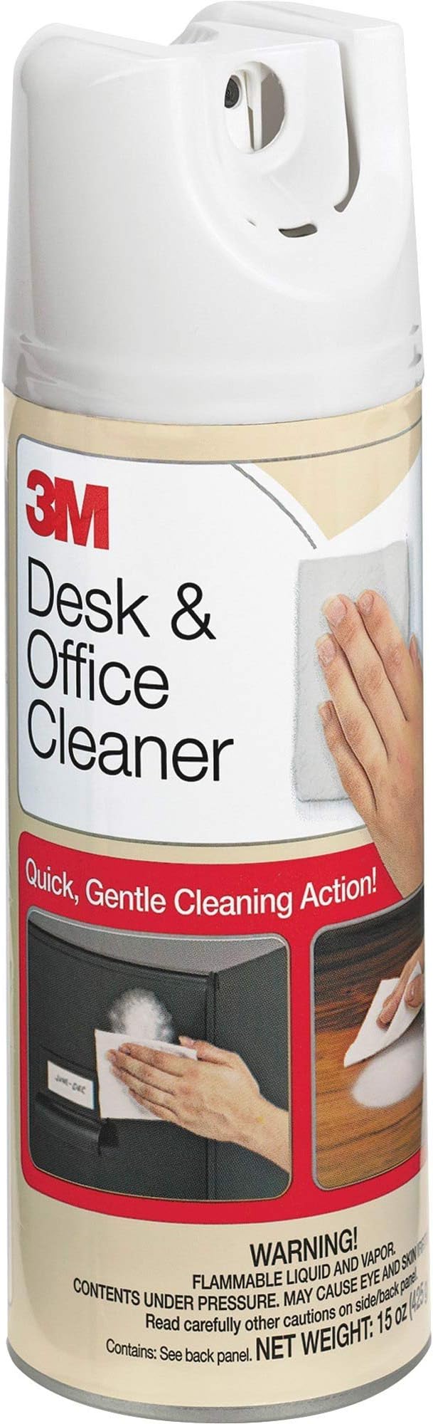 Amazon.com: 3M Desk and Office Spray Cleaner, 15 Oz Aerosol Spray ...