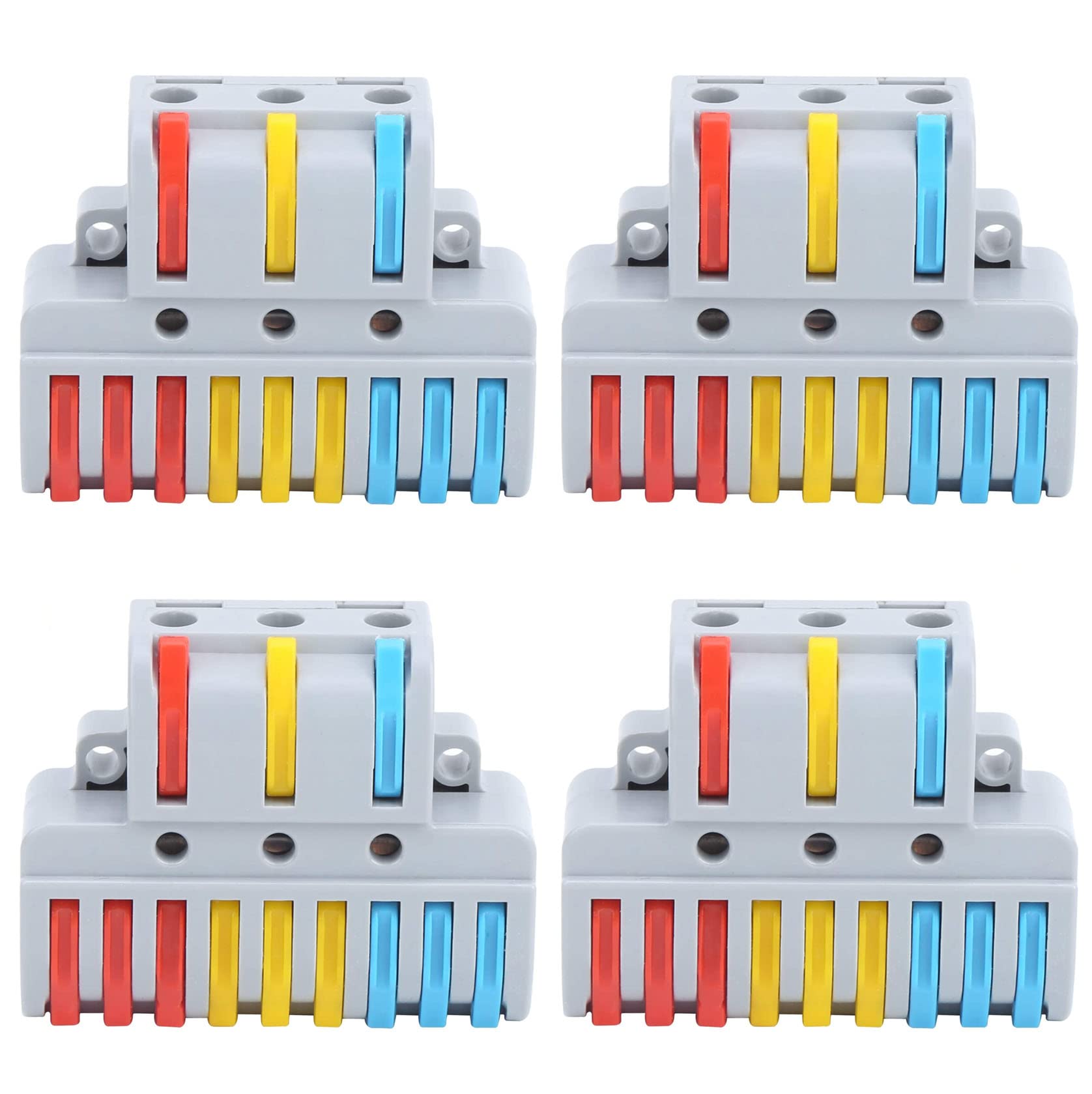 WOODTULA Wire Nut Connectors Conductor - Push in Terminal Wire ...