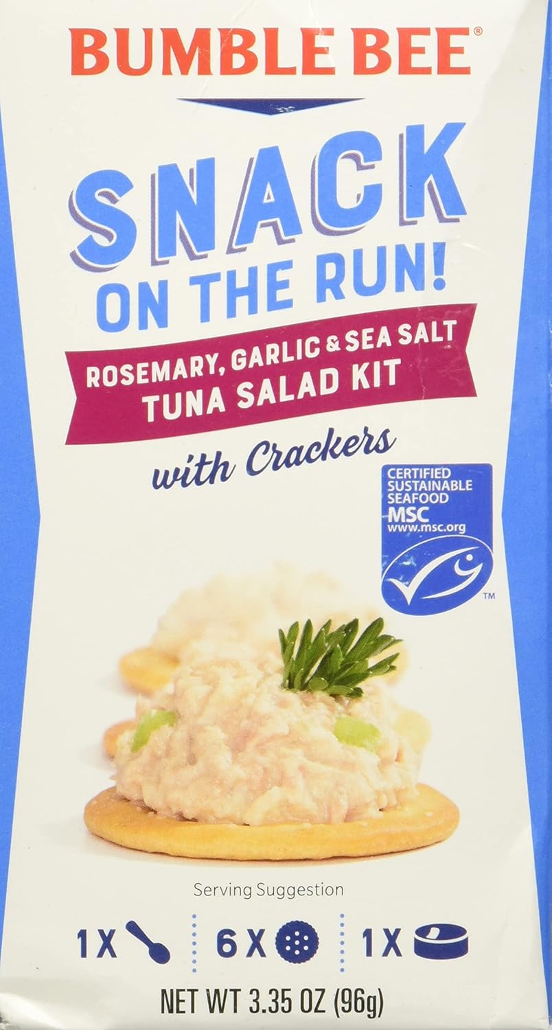 Amazon.com: BUMBLE BEE Snack On The Run! Rosemary, Garlic & Sea Salt ...