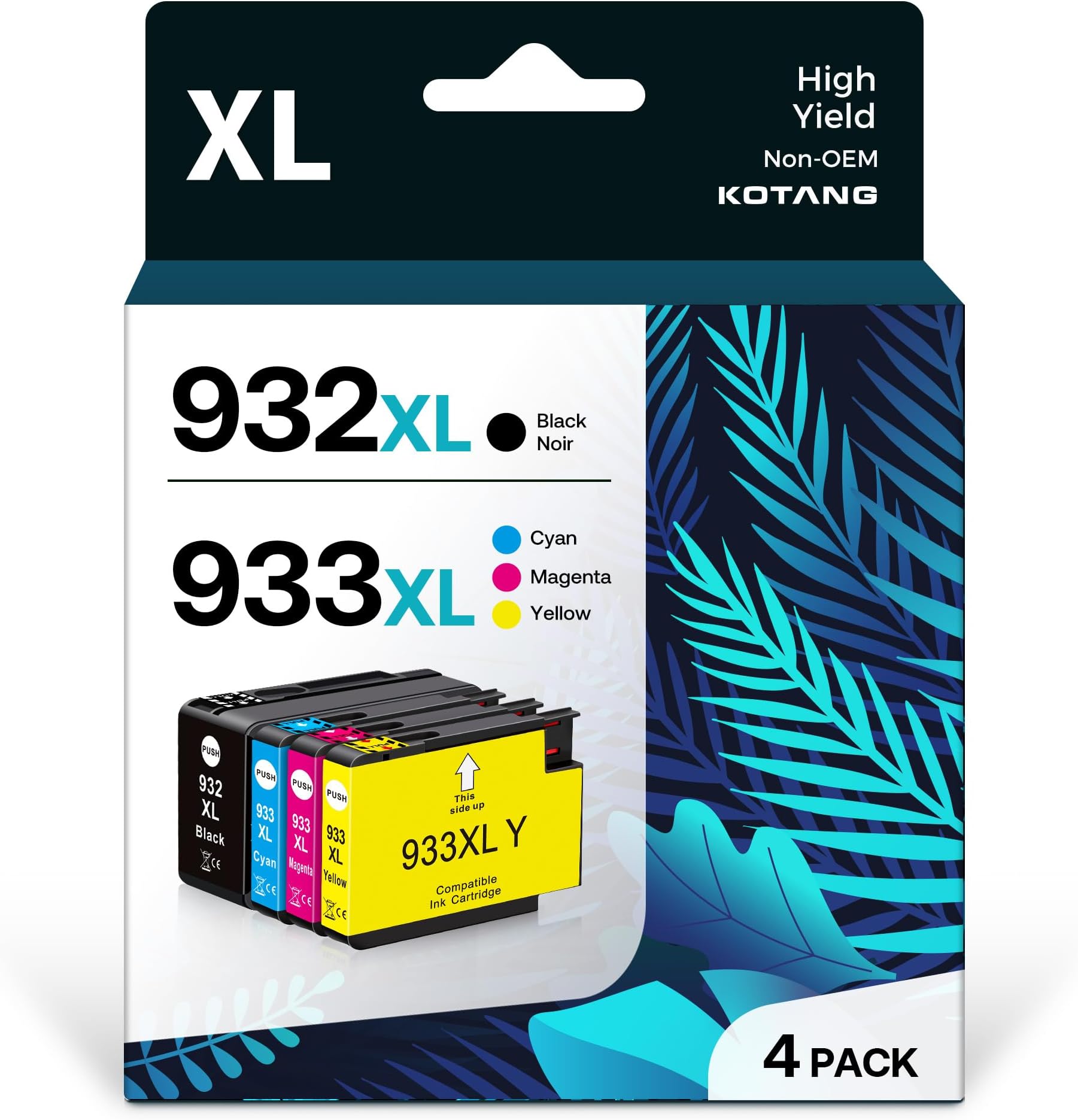 Amazon.com: Original HP 932XL Black High-yield Ink Cartridge | Works ...