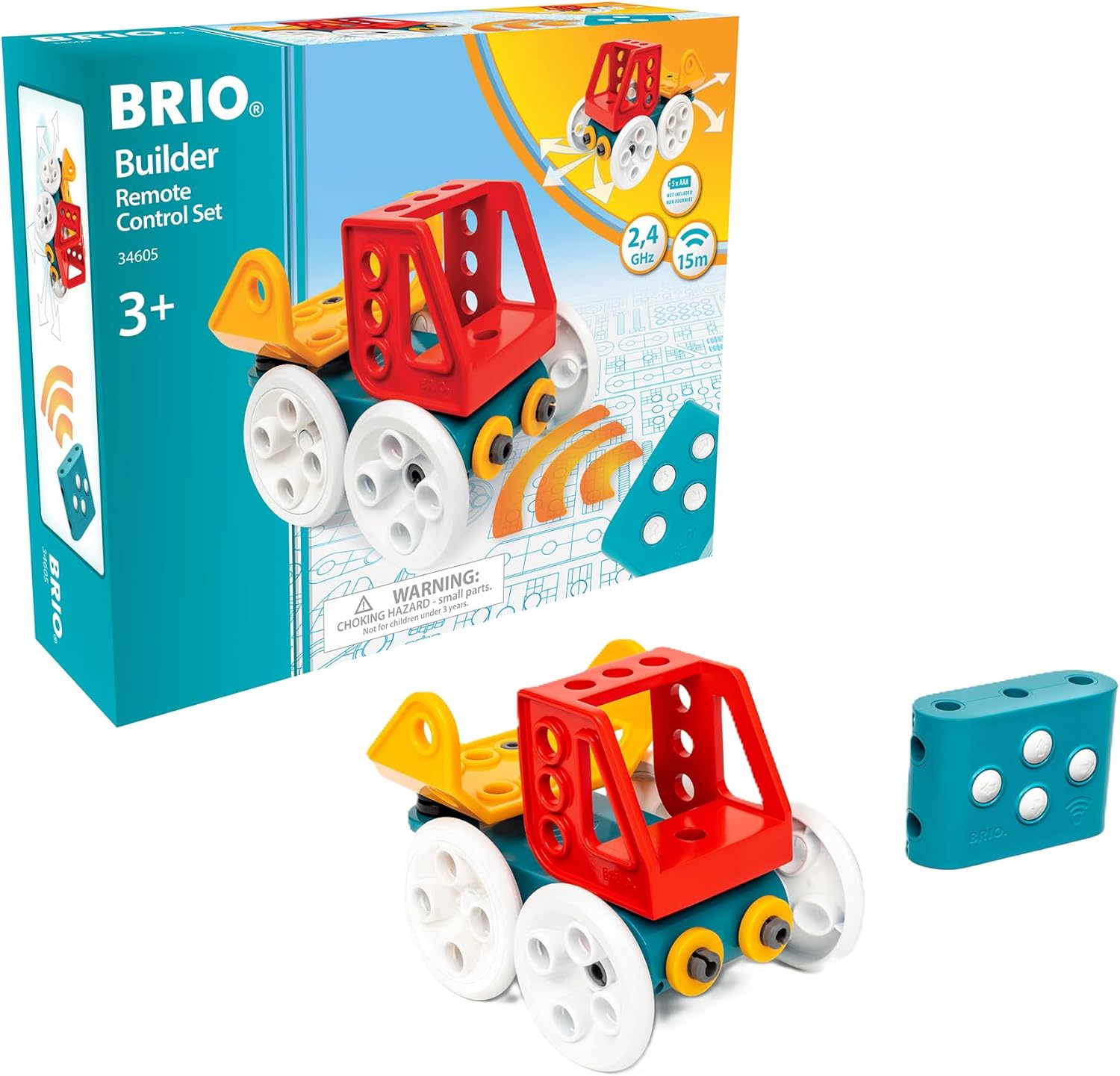 Amazon.com: BRIO Builder - 34605 Builder Remote Control Set ...