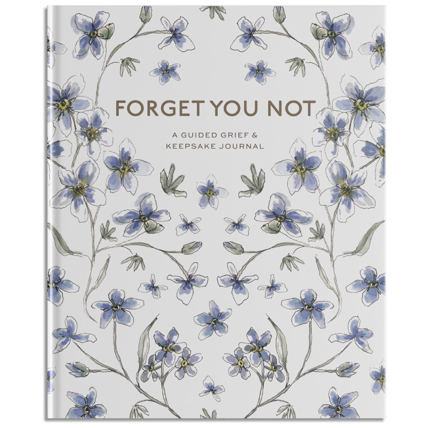 Amazon.com: Forget You Not: A Guided Grief Journal & Keepsake for ...
