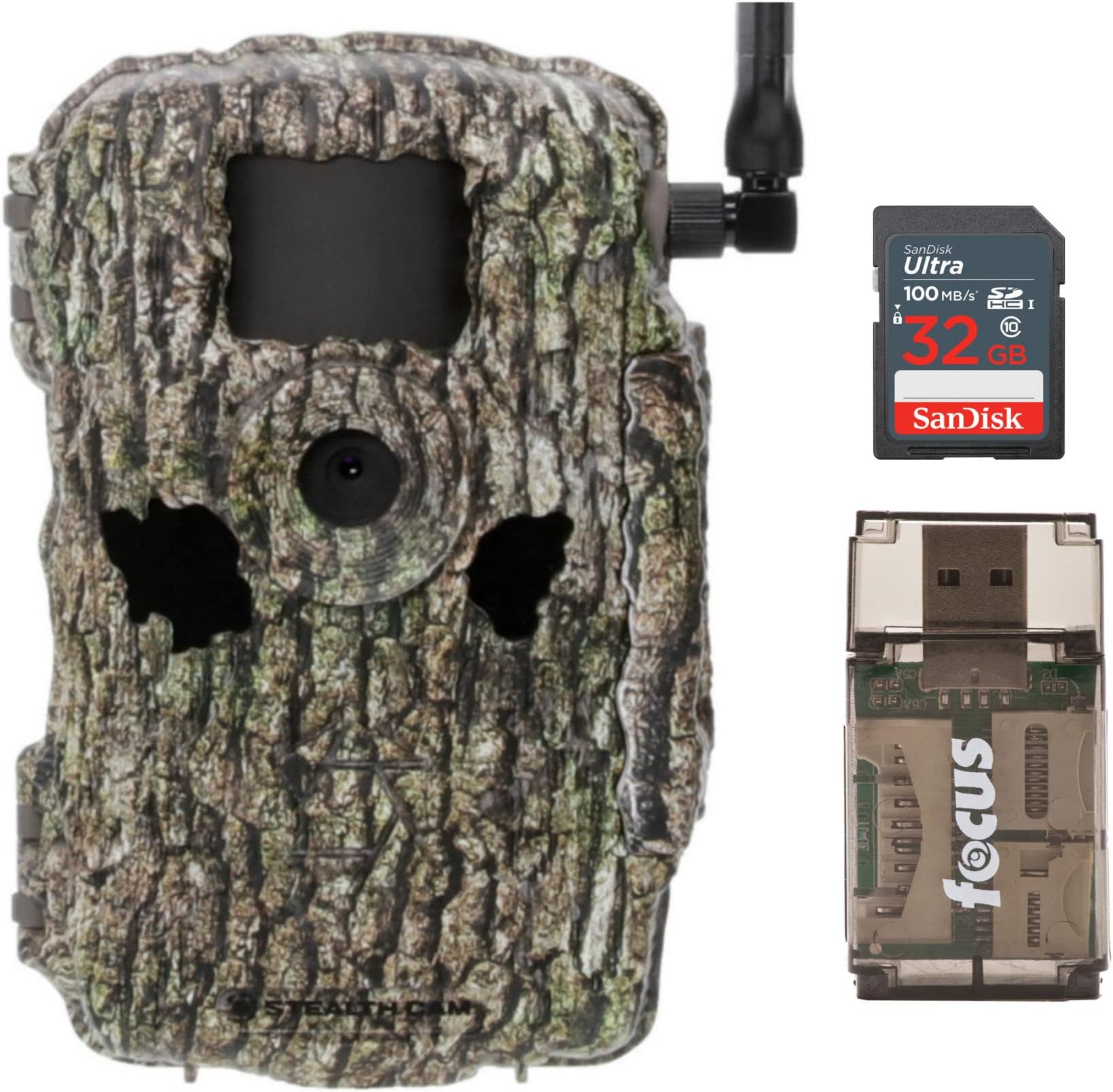 Amazon.com: Stealth Cam PXV26 26MP Field Ready Trail Camera Kit ...