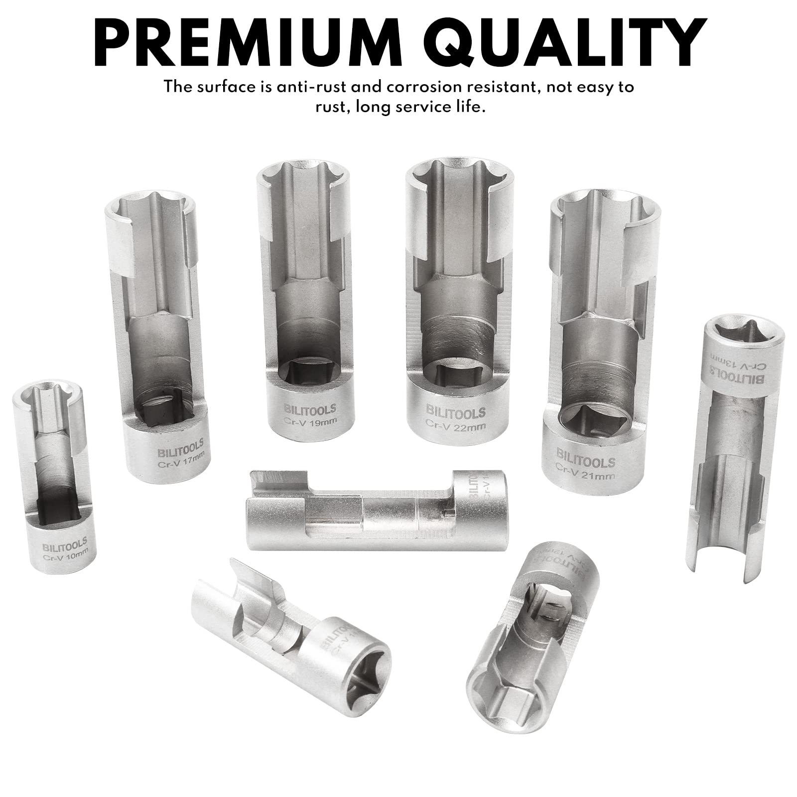 Snapklik.com : BILITOOLS Diesel Injector Fuel Line Socket Wrench Set