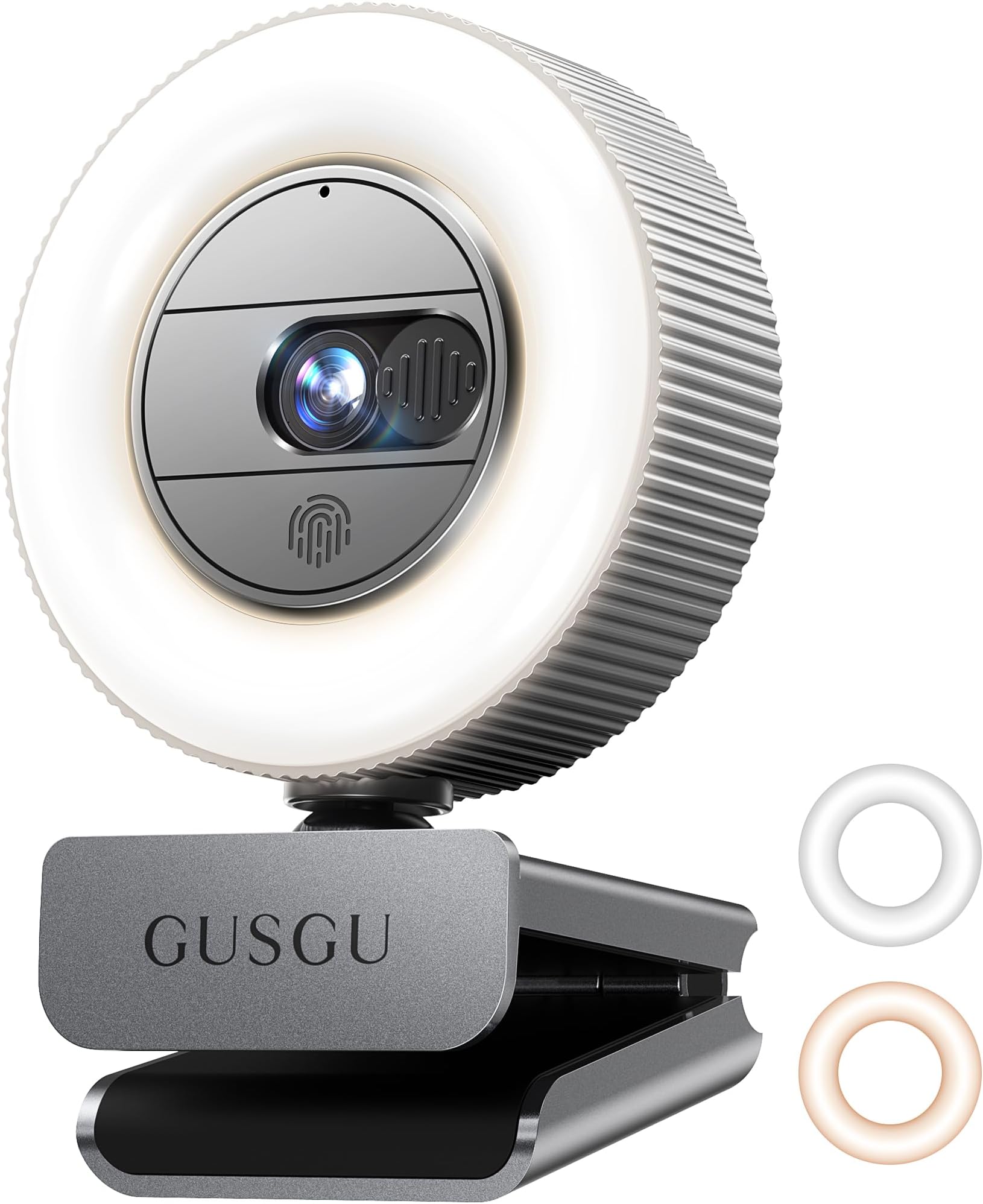 Amazon.com: GUSGU G910 2K Quad HD Webcam for PC, with Microphone ...