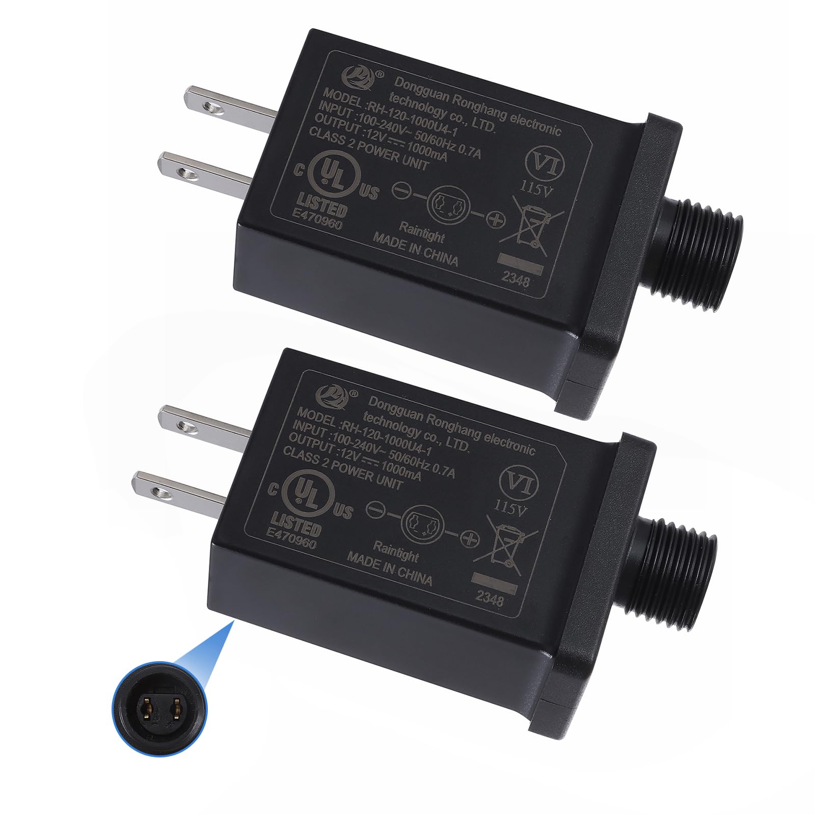 Amazon.com: Replacement Inflatable Adapter Yard Power Supply, 2PCS ...