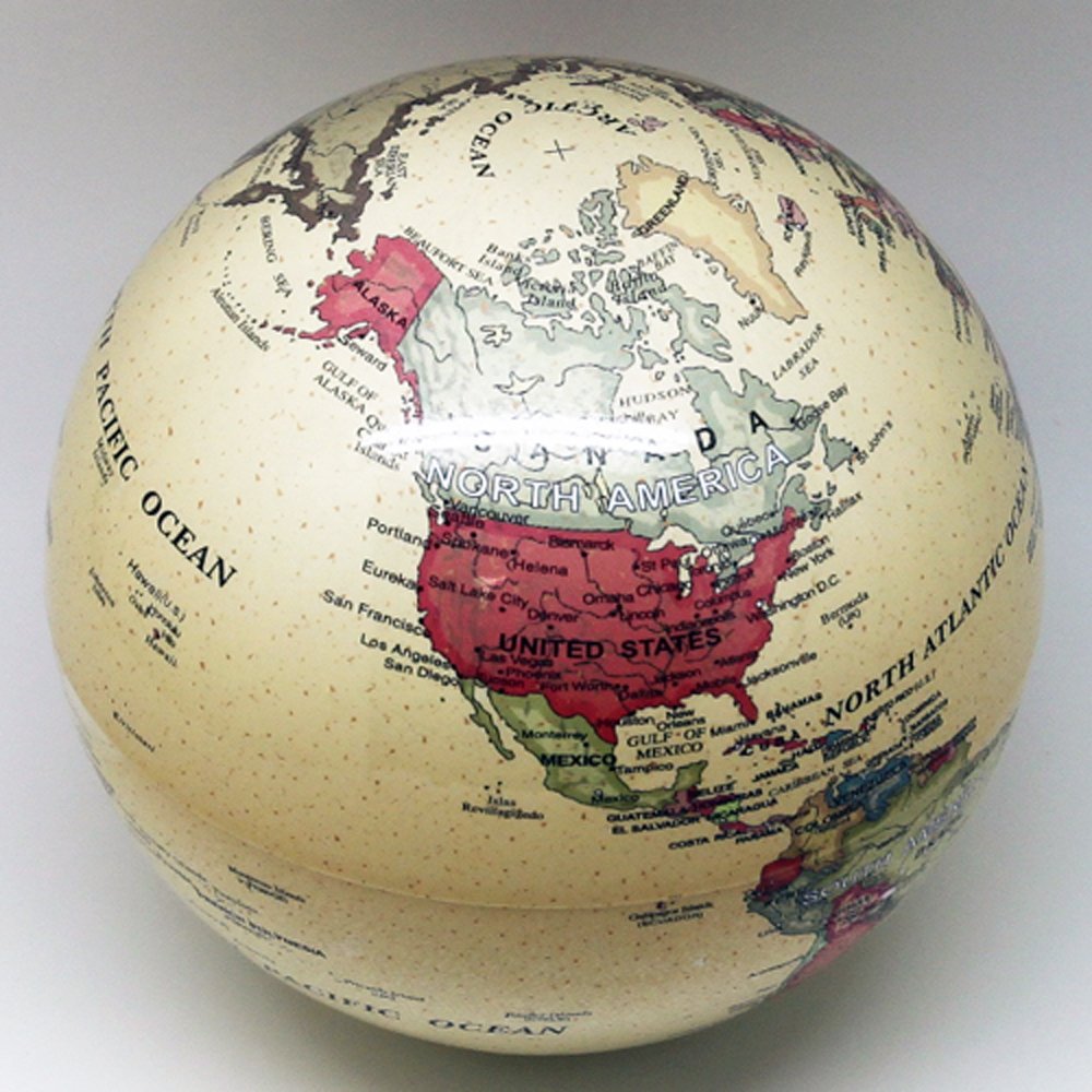 Buy Fascinating Self Revolving Rotating Color Changing LED Earth Globe ...