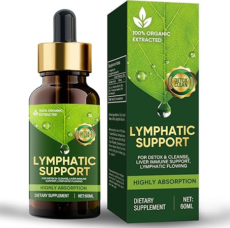 Amazon.com: Hajoyful Lymphatic Drainage Drops, Lymph System Support for ...