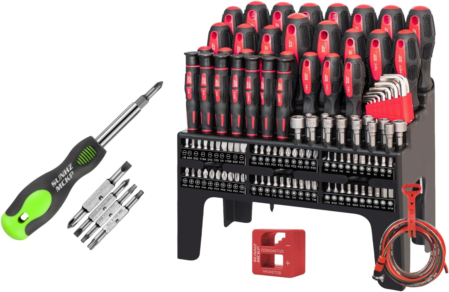 Amazon.com: SUNHZMCKP 8 in 1 Portable multi-purpose screwdriver set and ...
