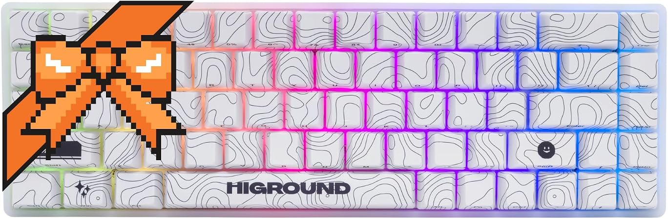 Higround Trailhead 65% Mechanical USB Wired Gaming Keyboard, TTC Linear ...