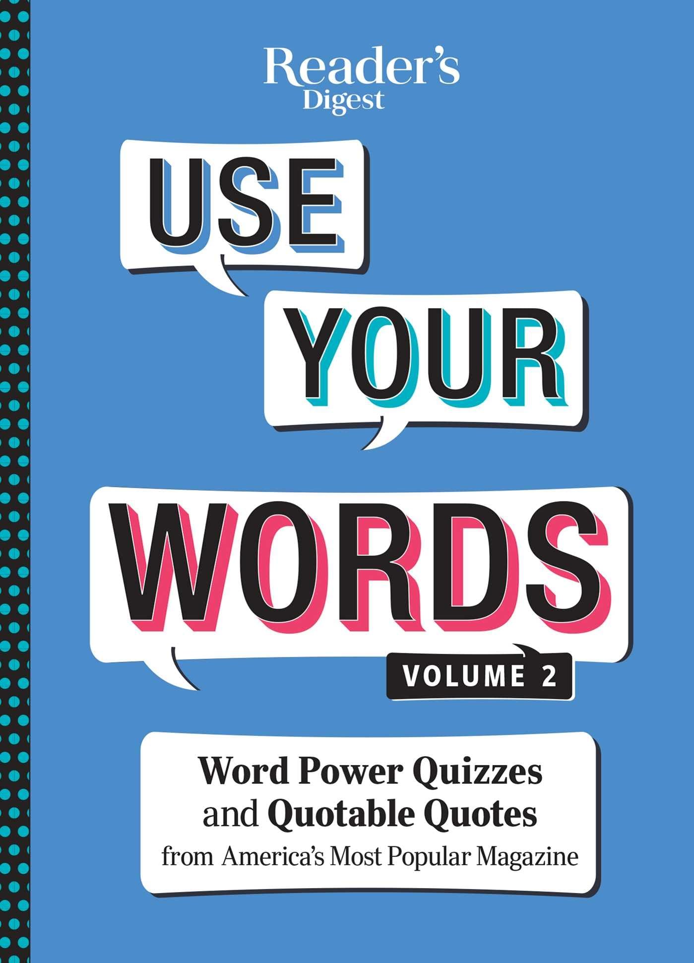 Readers Digest Use Your Words Vol 2 Word Power Quizzes | Desertcart INDIA