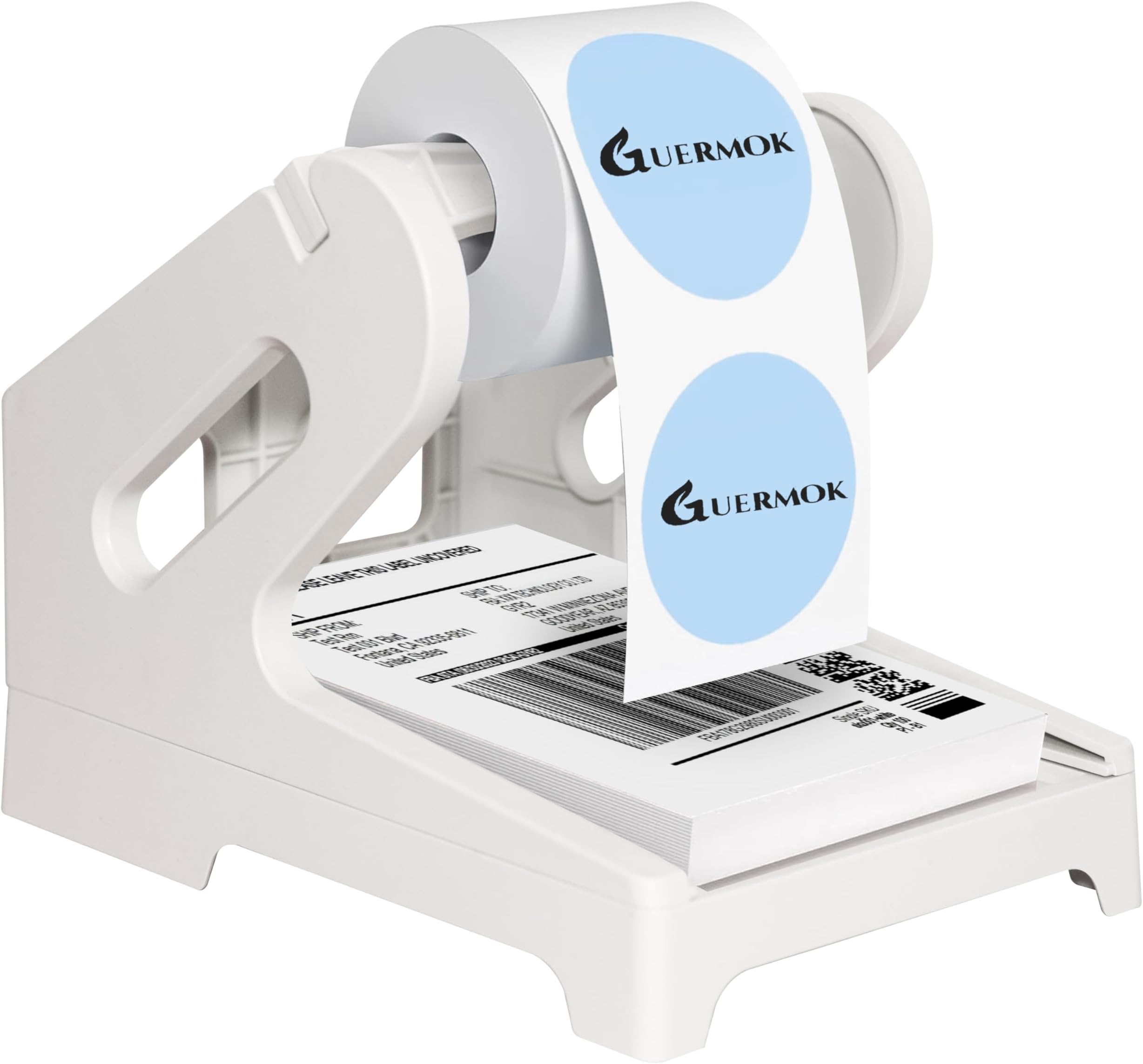 Amazon.com : GUERMOK Thermal Label Holder for Rolls & Fan-Fold, Fragile ...