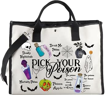 Amazon.com: TSOTMO Poison Bag Witch Witchy Evil Queen Gift Pick Your ...