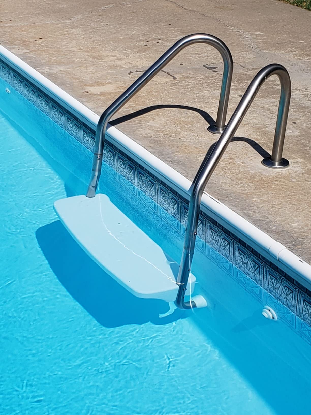 Amazon.com: White 40" Wide Jimmy Bench with Bumpers, Marine Grade ...