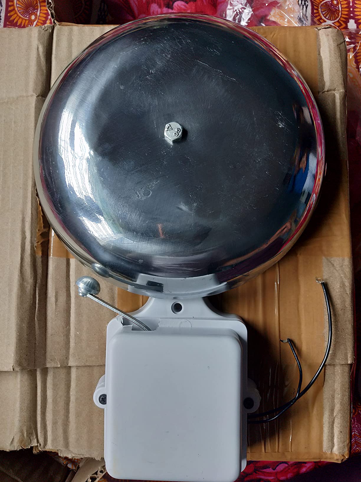 MME 9inch electric school bell/gong bell | Heavy-Duty Electrical Gong ...