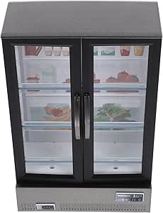 Amazon.com: Zerodeko 1PC Dollhouse Refrigerator Model, Simulation ...