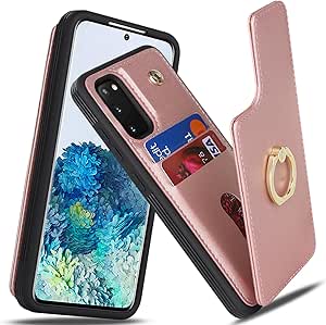 Amazon.com: Lipvina for Samsung Galaxy S20 FE 5G Case with Card Holder,Galaxy S20 FE 5G Case ...