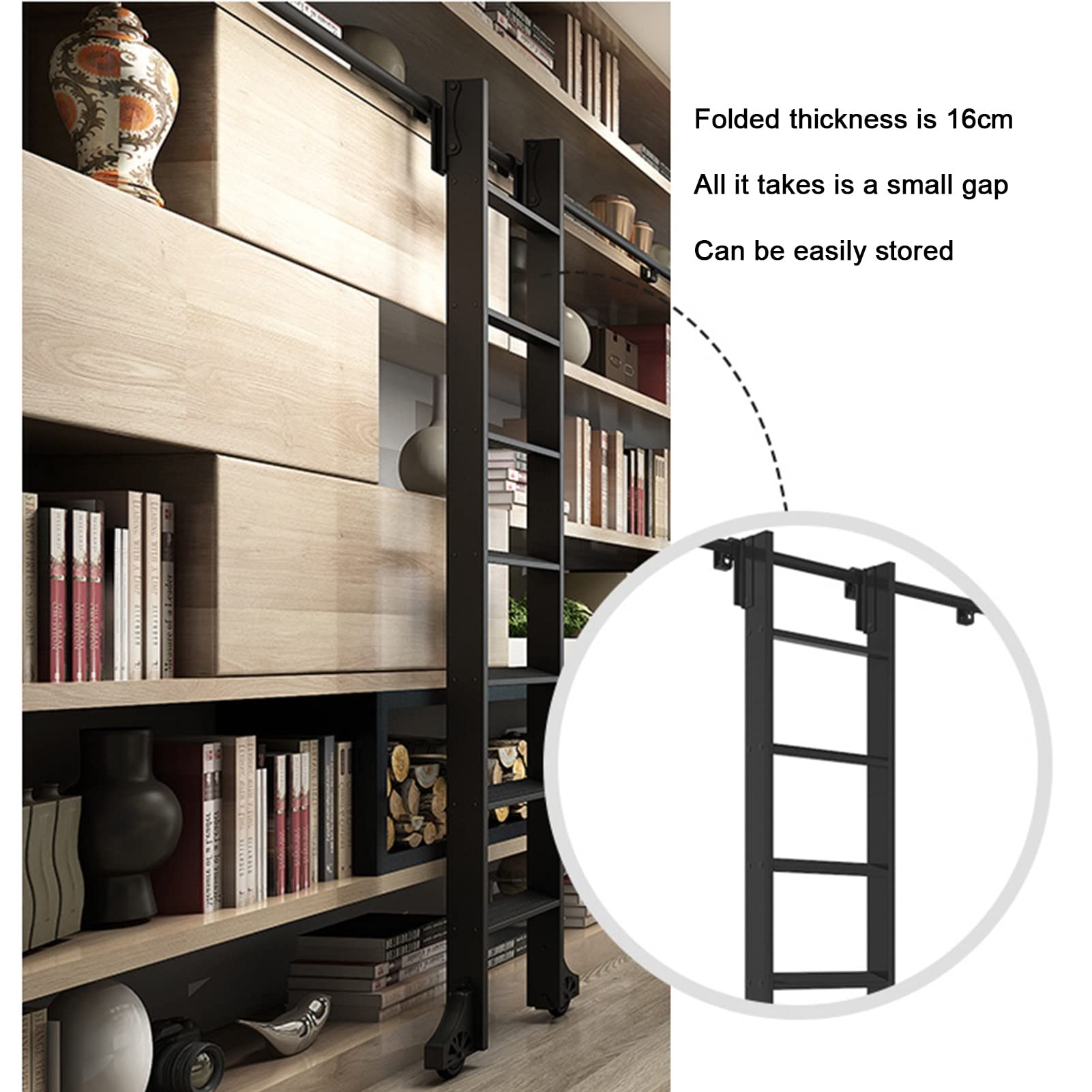 Gothic Library Ladders Antique Library Ladder/Step Ladder From The