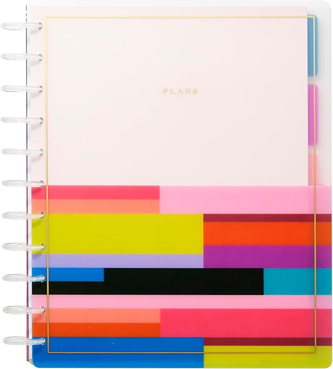 Amazon.com : Happy Planner Undated Plans + Notes Monthly Planner ...