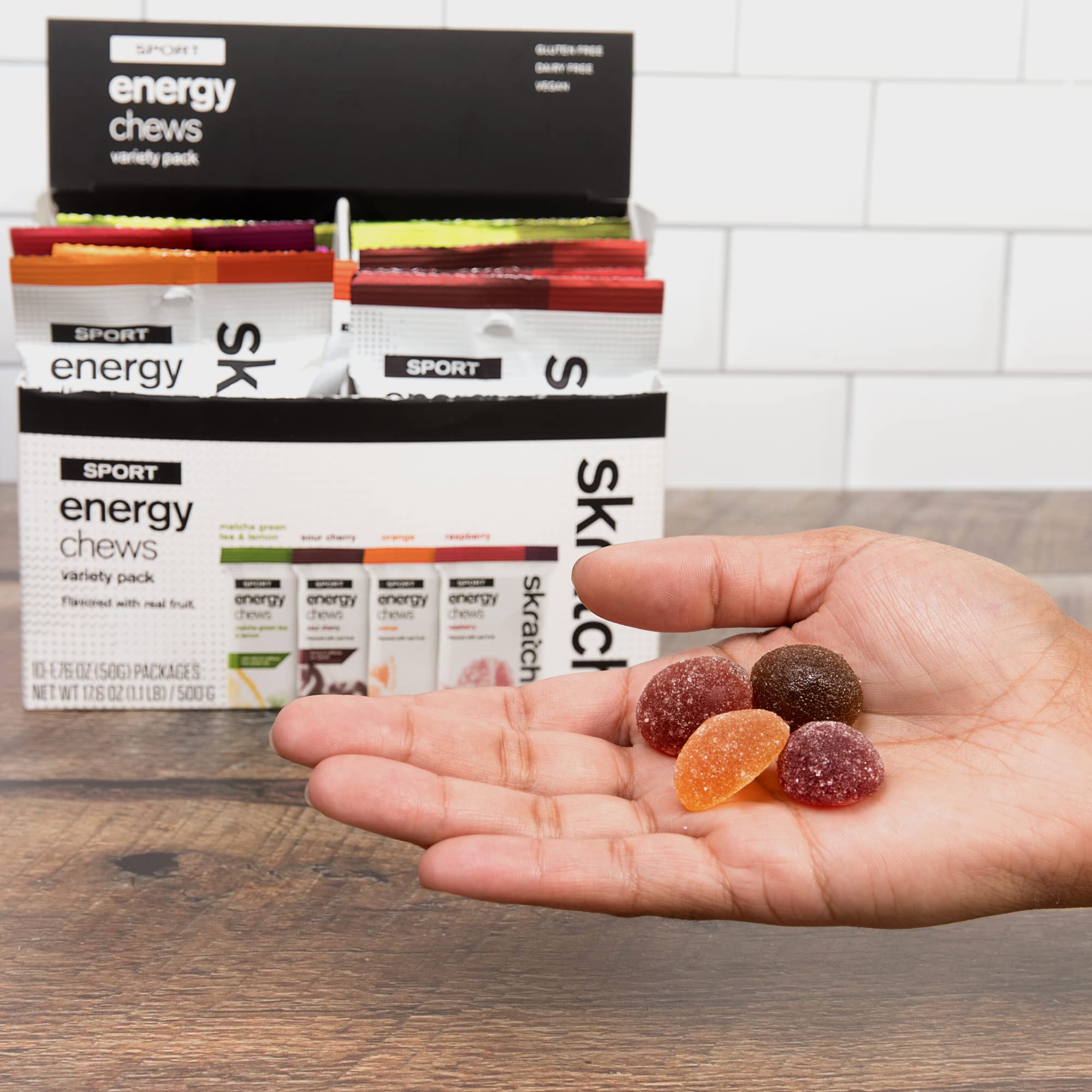Snapklik.com : Skratch Labs Energy Chews Gummies For Running, Cycling ...