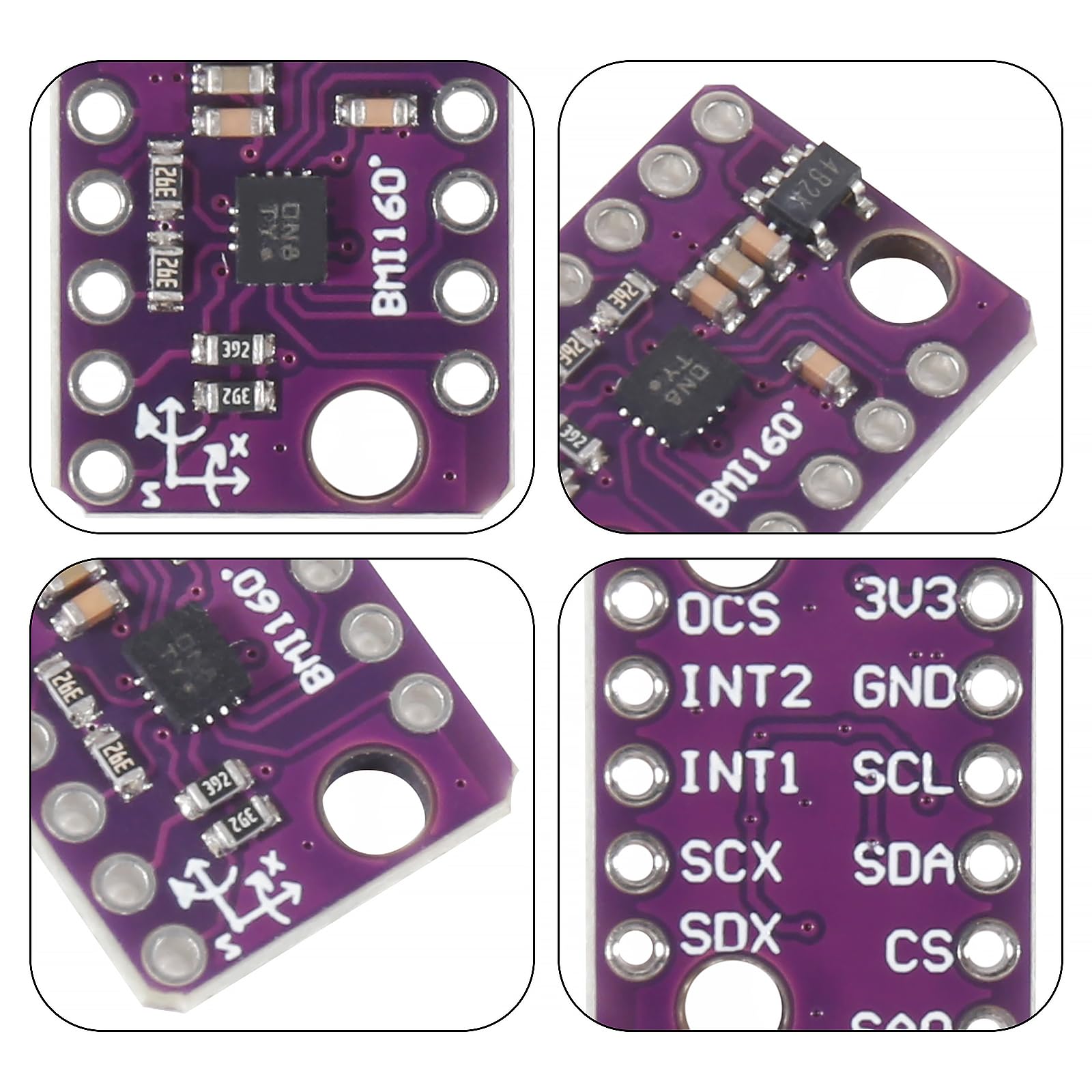 Snapklik.com : 2pcs BMI160 GY-BMI160 6DOF 6-Axis Sensor Module Gravity Sensors Accelerometer ...