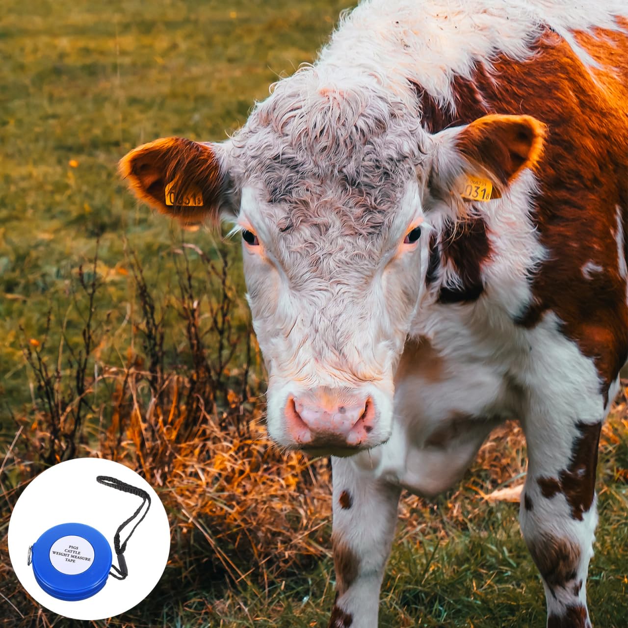 Snapklik.com : 2.5 Meter Animal Measuring Tape Livestock Weight Tape ...