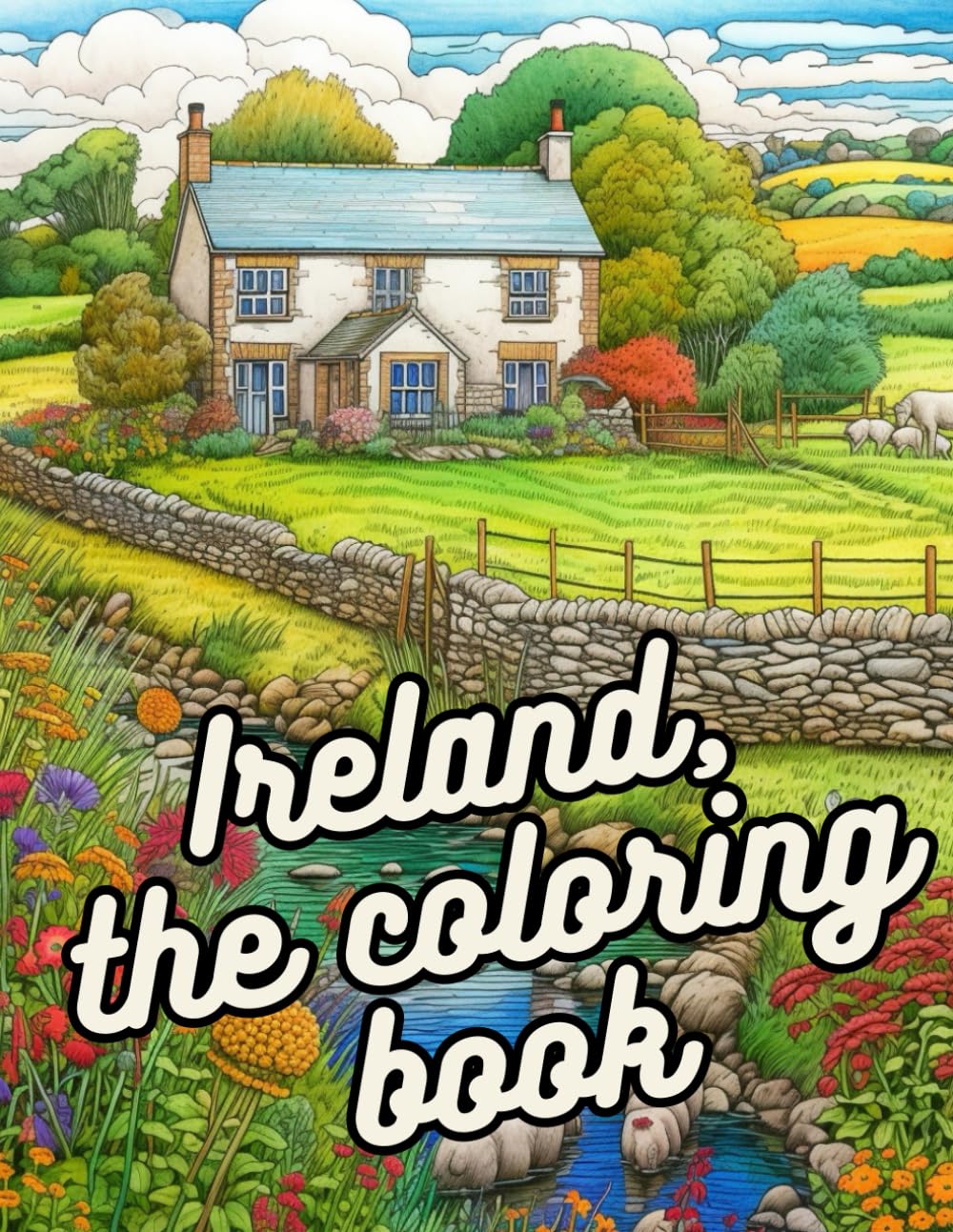 Amazon.com: Ireland, the coloring book (Wanderlust Series Coloring ...