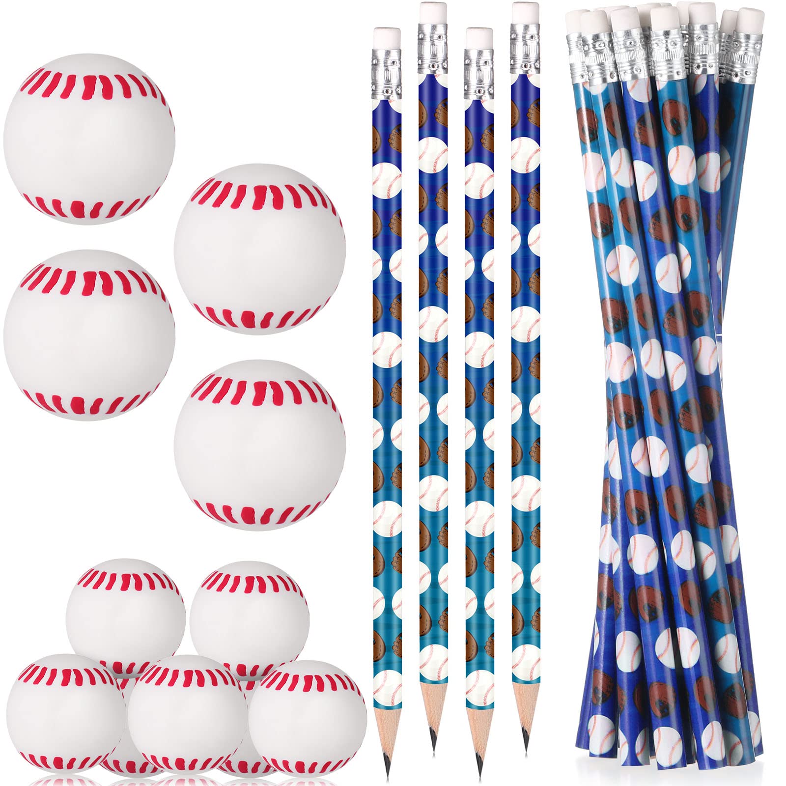 Snapklik.com : TaoBary 32 Pcs Sport Pencils For Kids Soccer Baseball ...