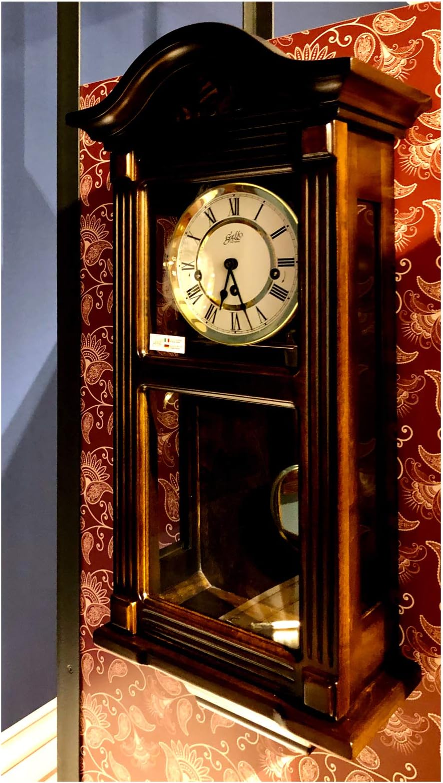 Watching Clocks Large Deluxe Wooden Pendulum Wall Clock - Westminster ...