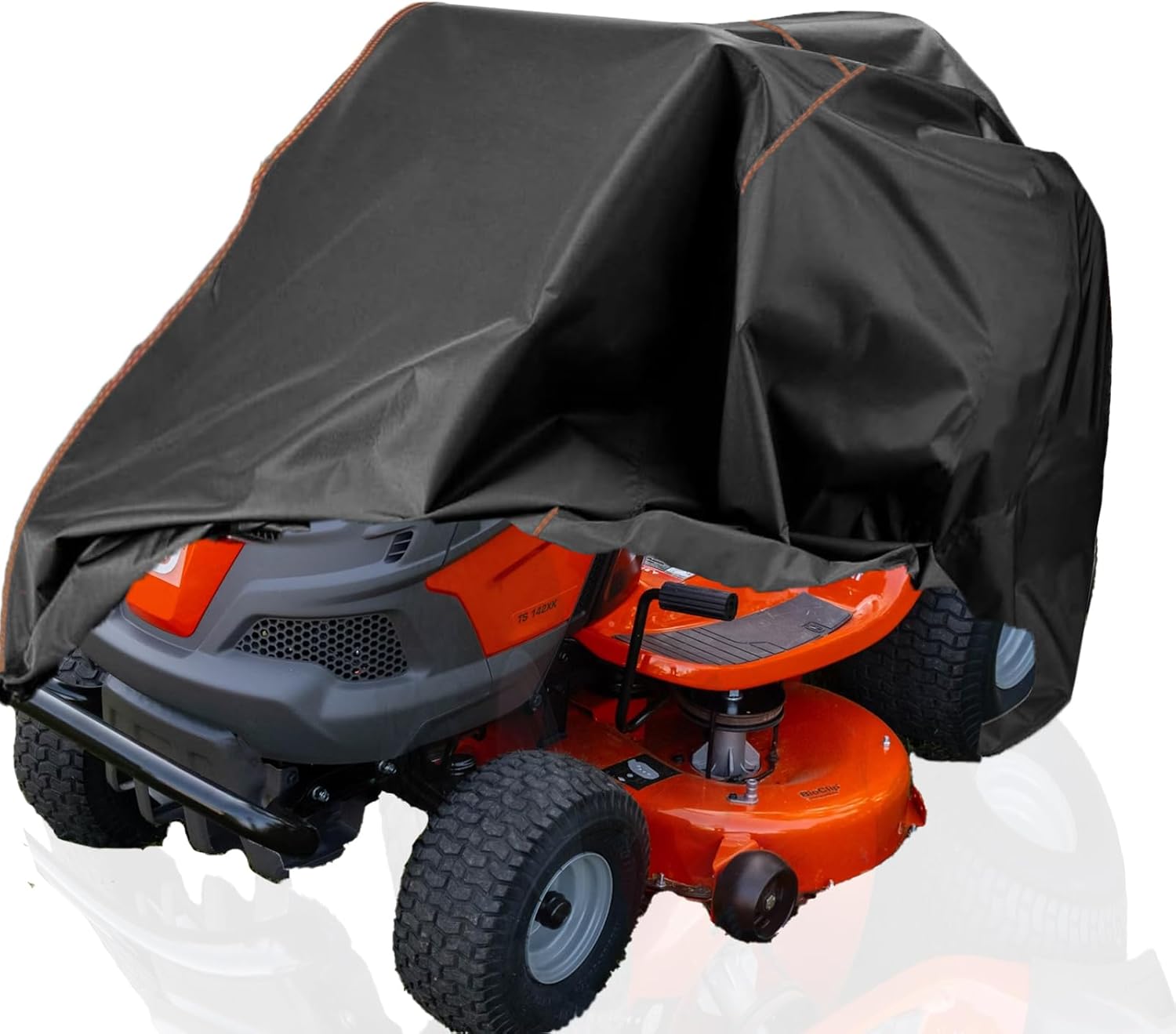 Amazon.com : YONQIFON Riding Lawn Mower Cover Waterproof Tractor Covers ...