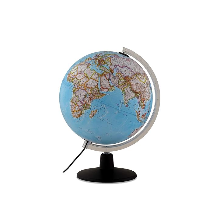 Buy Tecnodidattica – NATGEO Classic Globe | Illuminated and revolving ...