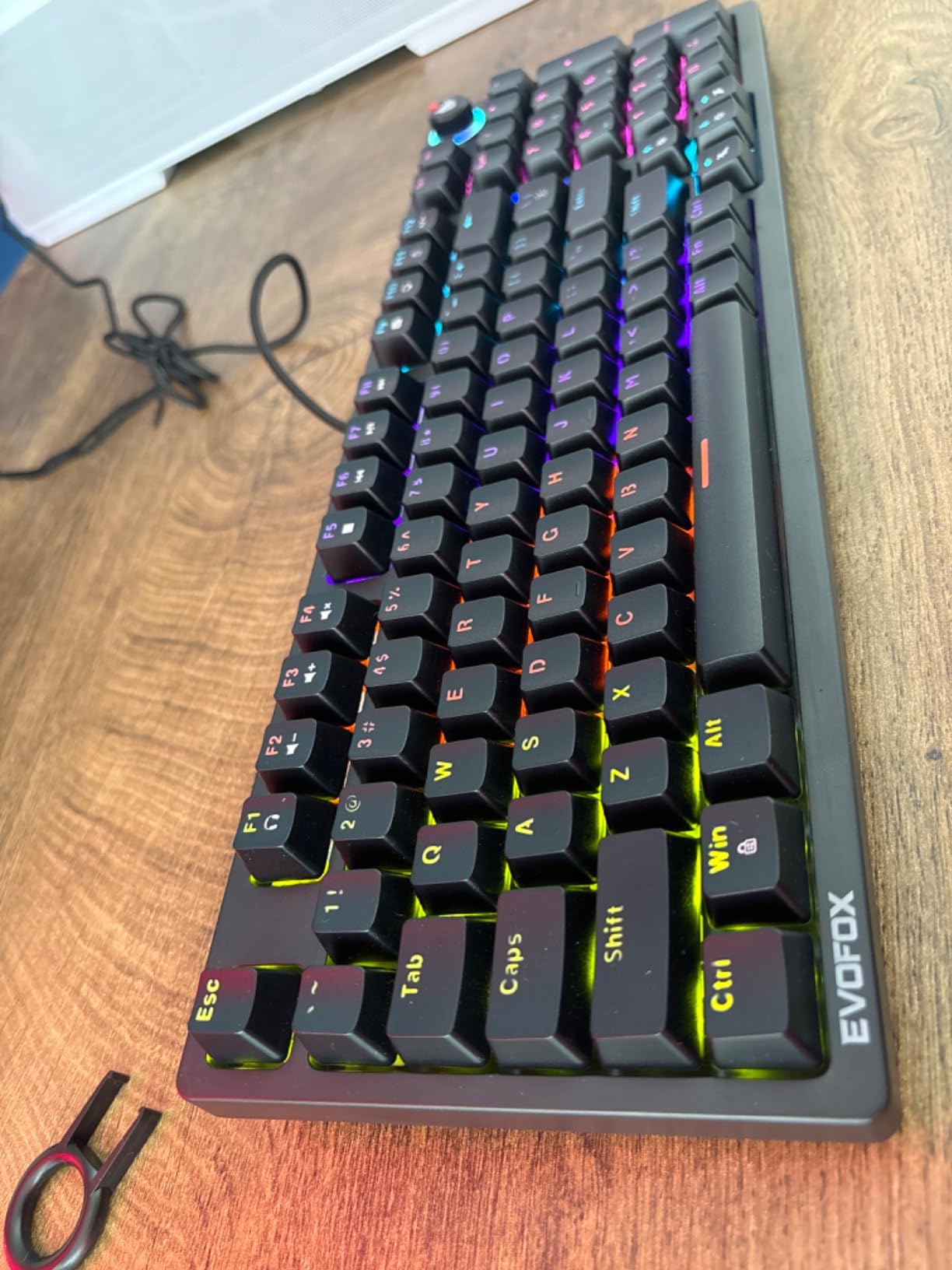 EvoFox Katana-X Mechanical Gaming Keyboard with Outemu Blue Switches ...