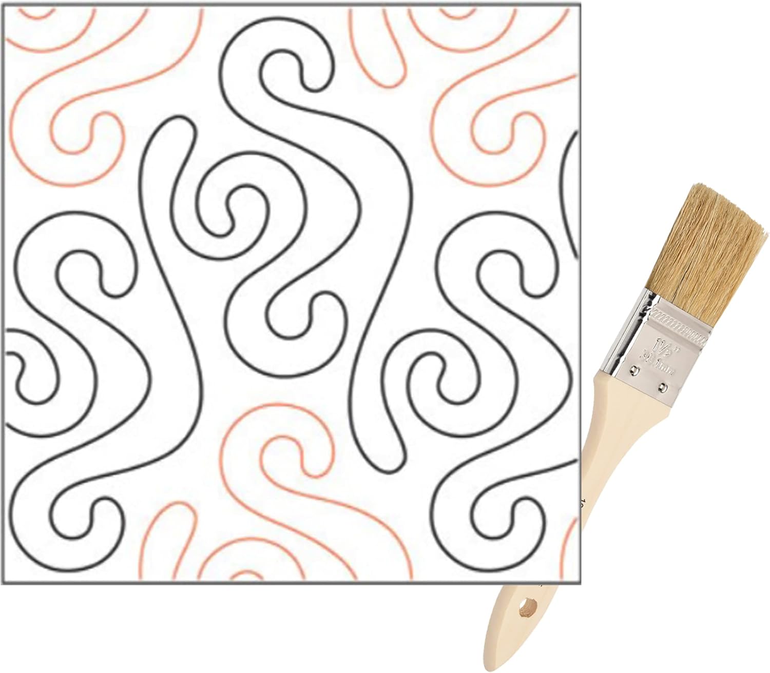 Amazon Quilting Pantograph Pattern Paper Roll For Longarm Quilting Machines Easy Curls Amazon Quilting Pantograph Pattern Paper Roll For Longarm Quilting Machines Easy Curls