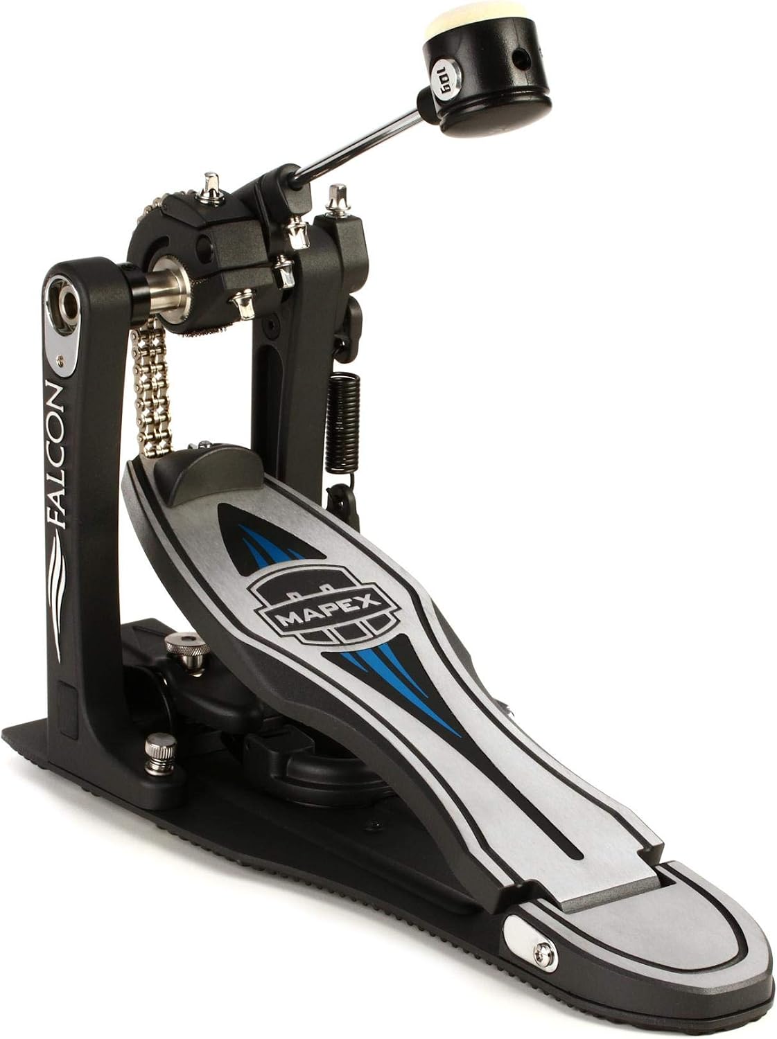 Amazon.com: Mapex Falcon Chain-Drive Bass Drum Pedal - Single Pedal ...