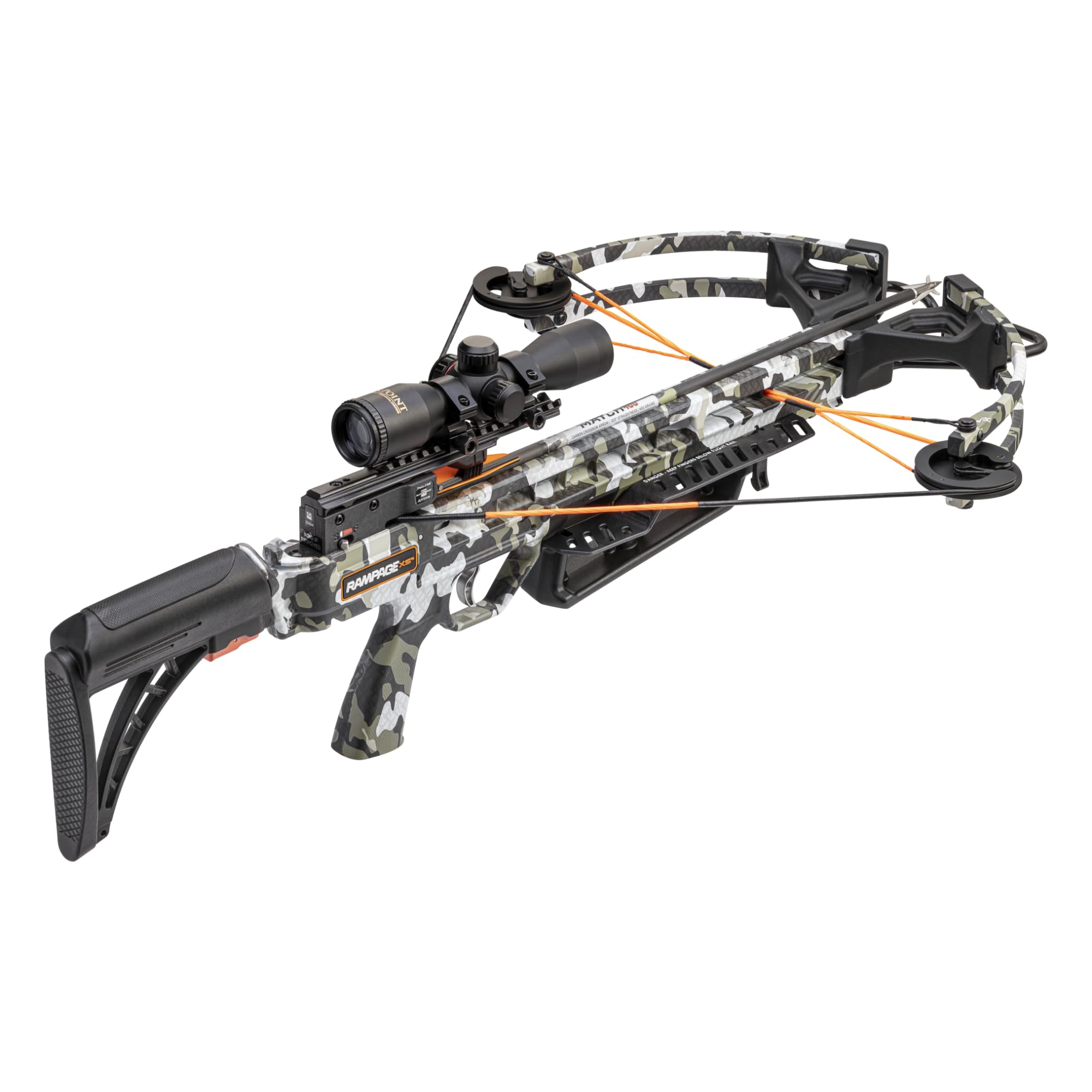 Amazon.com : Wicked Ridge by TenPoint Rampage XS Crossbow, Peak XT ...