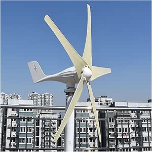 Amazon.com : Power Generation 3000W 5 Blades Free Energy Windmill 12V ...
