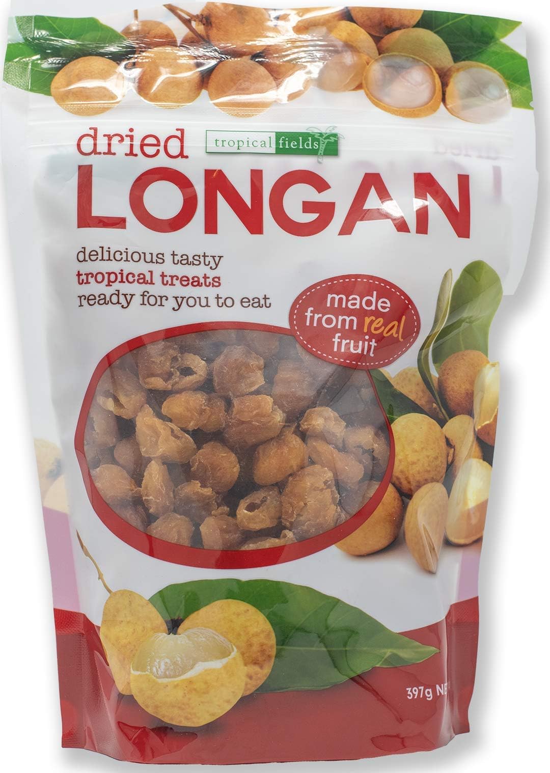 Amazon.com: Tropical Fields Dried Longan - Made from REAL Fruit ...