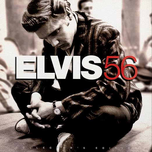 Amazon.com: Elvis 56 - Limited 180-Gram Crystal Clear & Black Marble ...