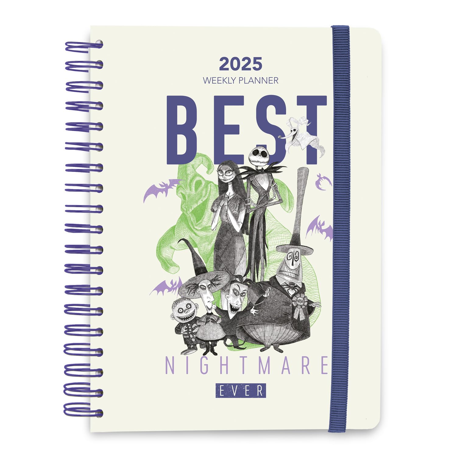 Buy Grupo Erik Diary 2025 Disney The Nightmare Before Christmas 2025 ...