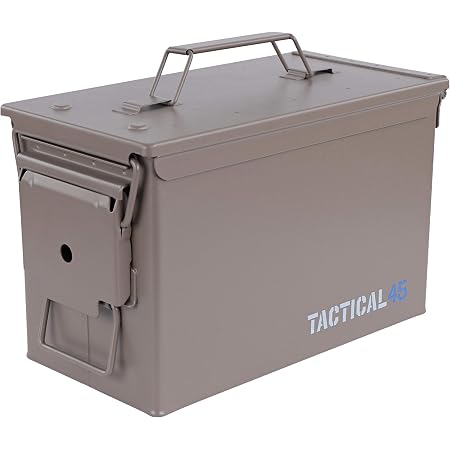 Amazon.com: Tactical45 M2A2 50 Cal Ammo Can Army Green Ammo Storage ...