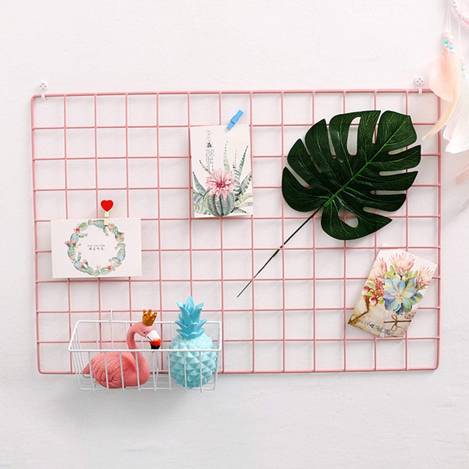 Franklite Steel Grid Rectangular Photo Frame For Wall Clip Holder Photo ...