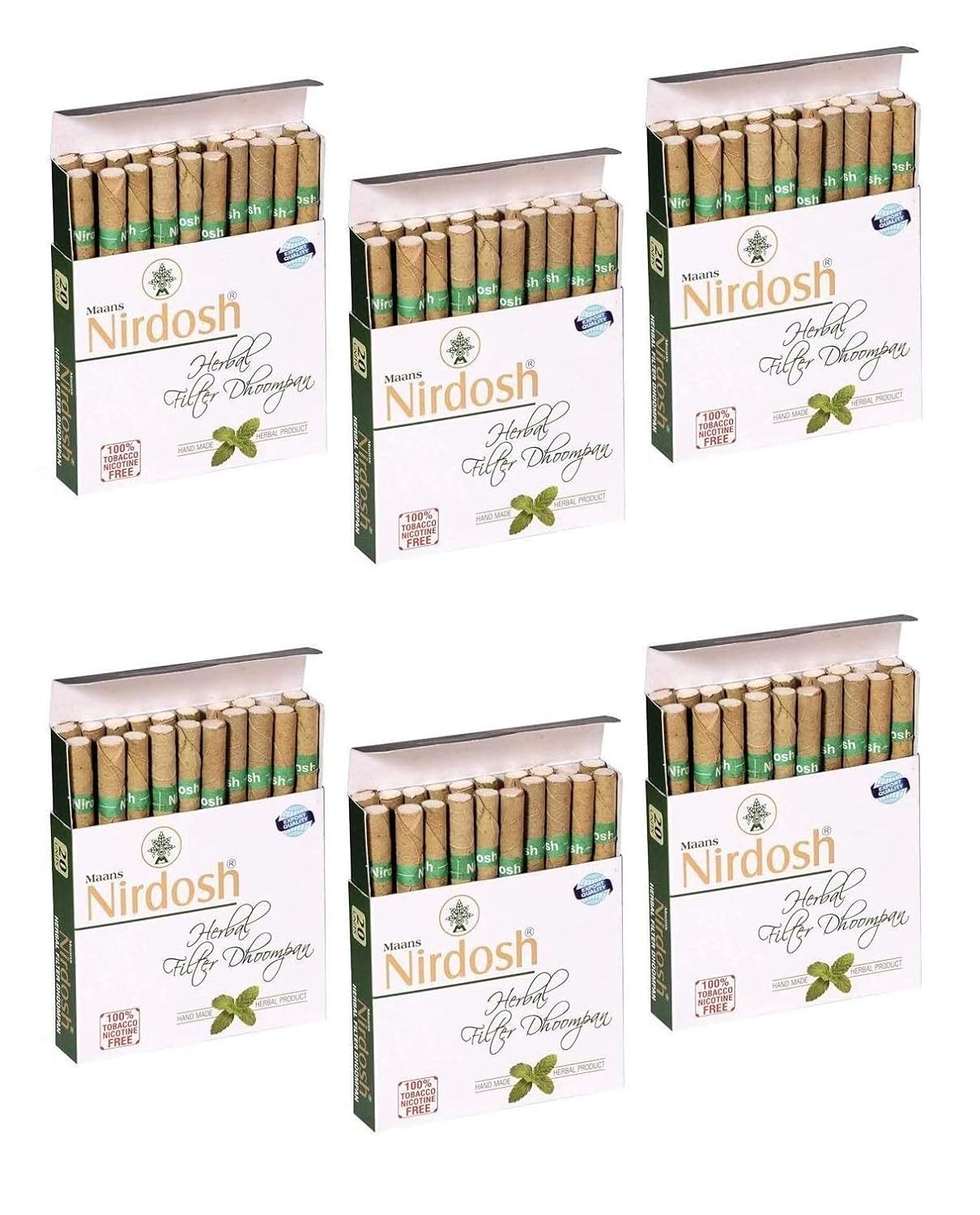 Buy Livebasil Nirdosh Herbal Export Quality Dhoompan, Nicotine Free, Be ...